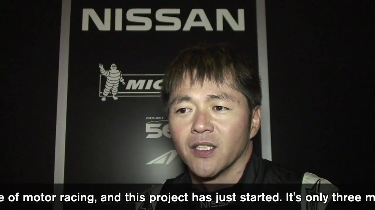 Nissan DeltaWing at LeMans 24h - Satoshi Motoyama Interview
