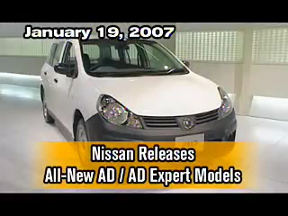 Nissan Releases All-New AD/AD Expert Models