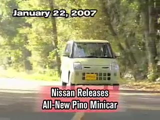 Nissan Releases All-New Pino Minicar