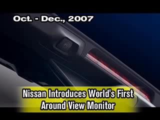 Nissan Introduces World's First Around View Monitor