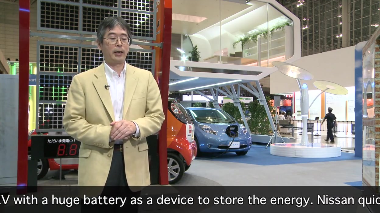 Interview on Nissan's Exhibits at CEATEC